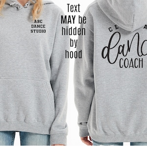 Custom Dance Coach Shirt, Personalized Dance Coach Shirt, Ballet Dance ...