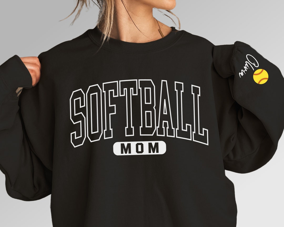 Custom Softball Mom Shirt, Personalized Softball Shirts, Game Day ...