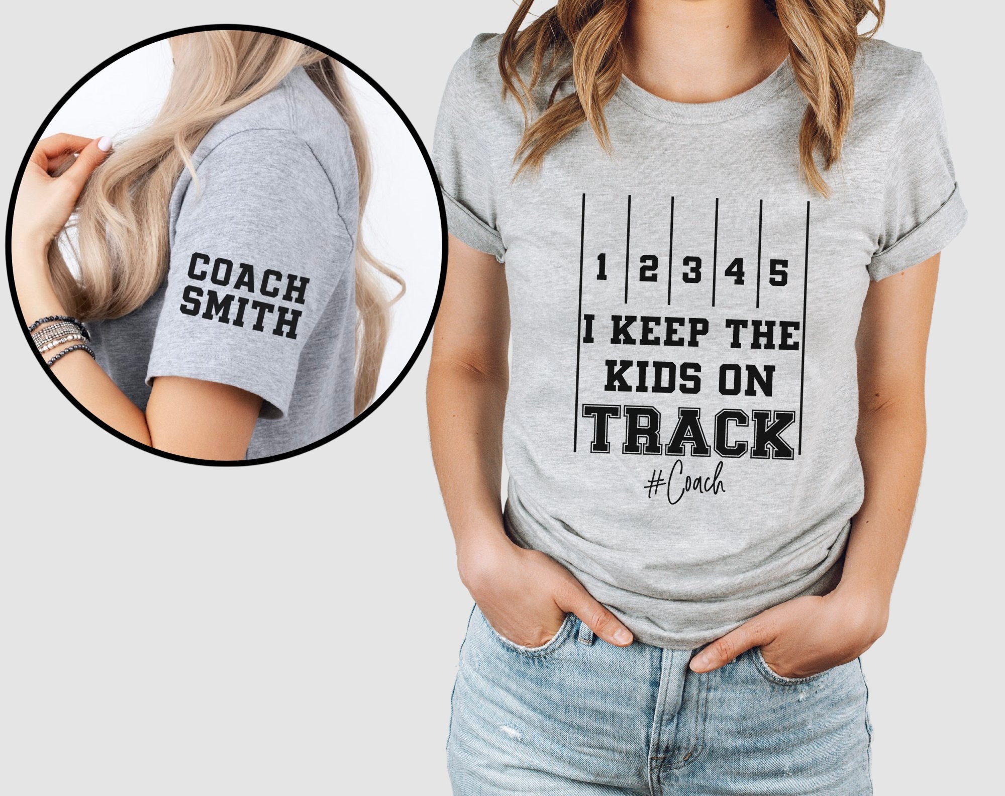 Custom Track Coach Shirt, Track & Field Coach Gift, Personalized Track ...