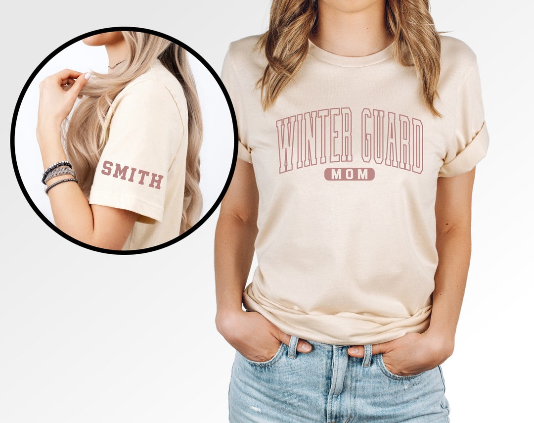 Custom Color Guard Shirt, Personalized Colorguard Shirt, Glitter ...