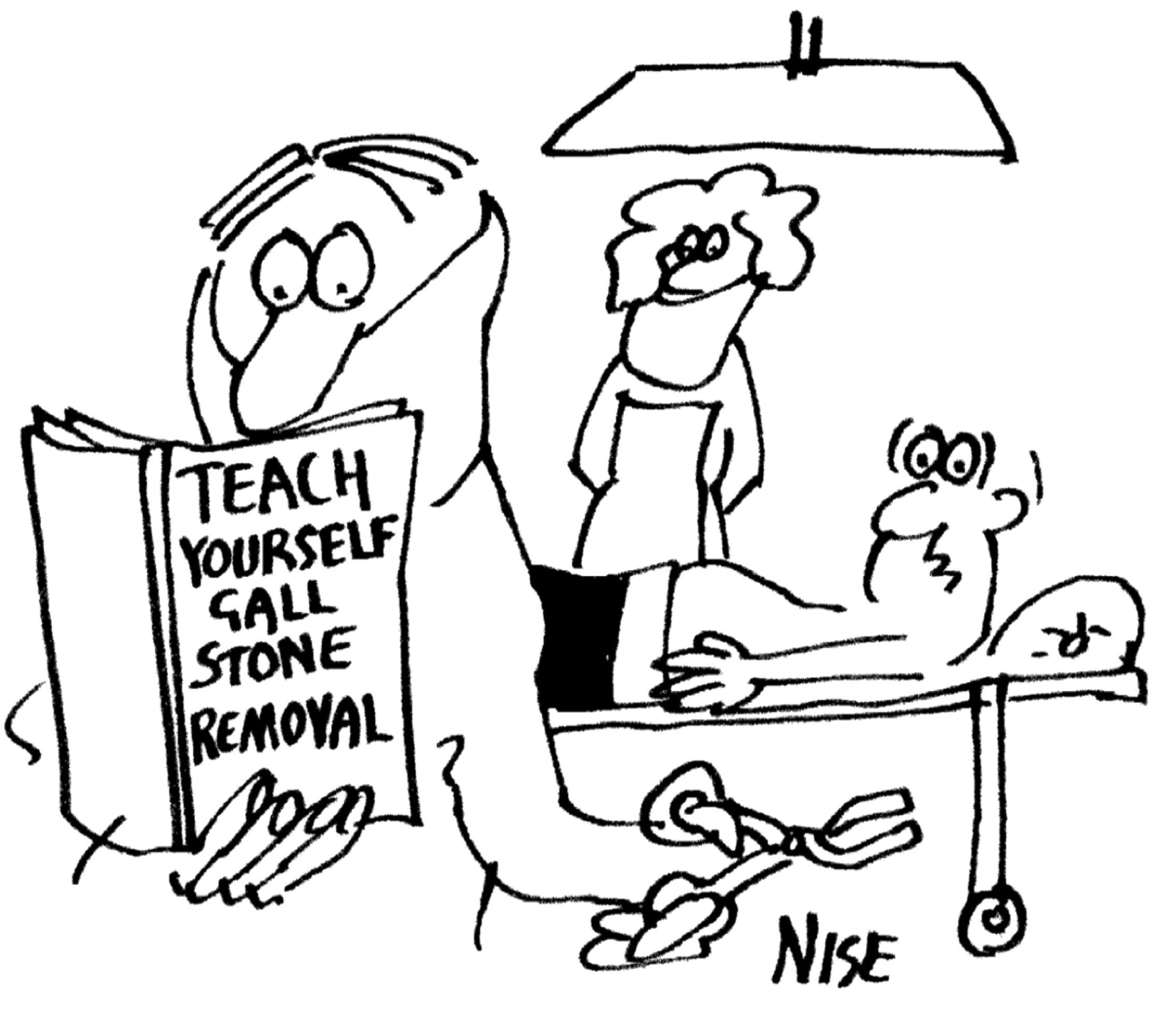 Gallbladder Removal Cartoon