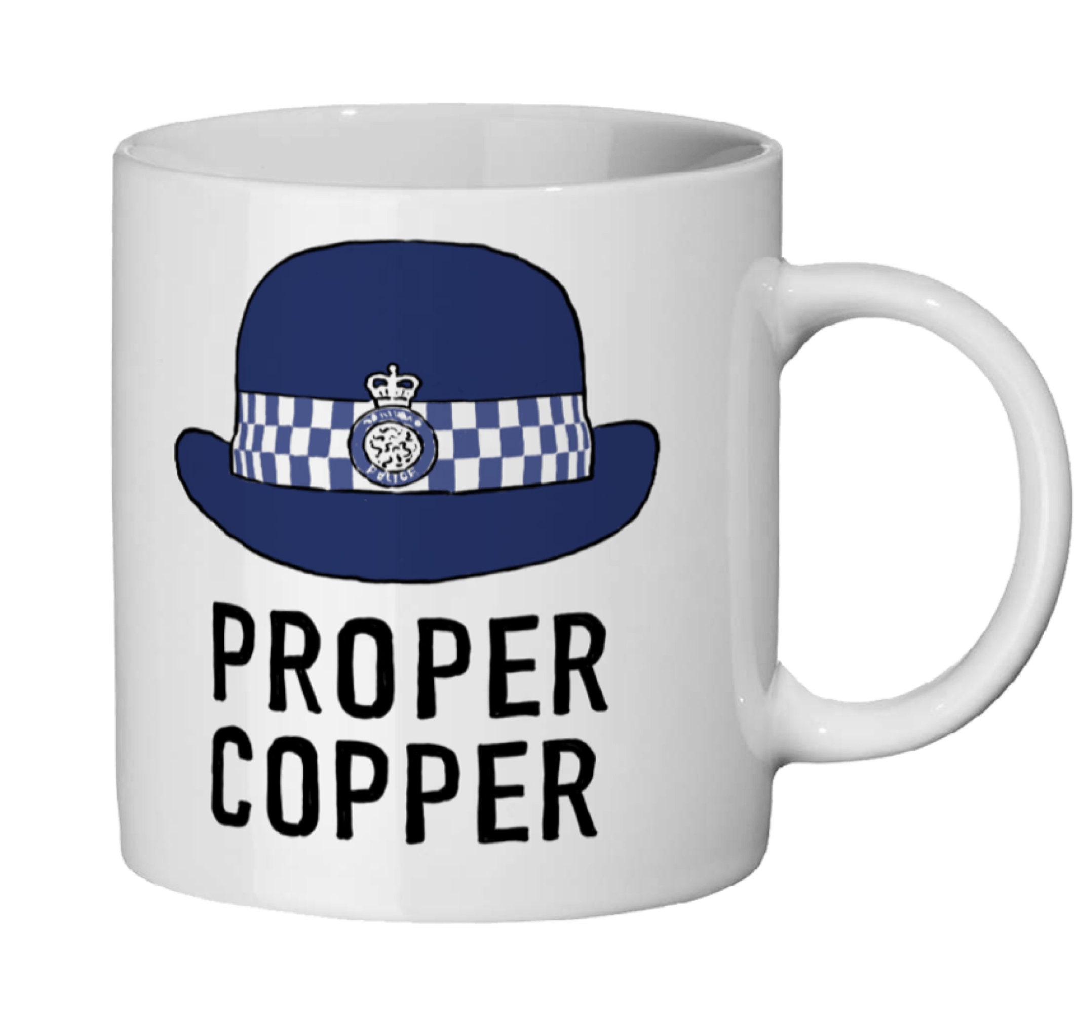 Proper Copper Female WPC With Hat Ceramic Mug - Etsy UK