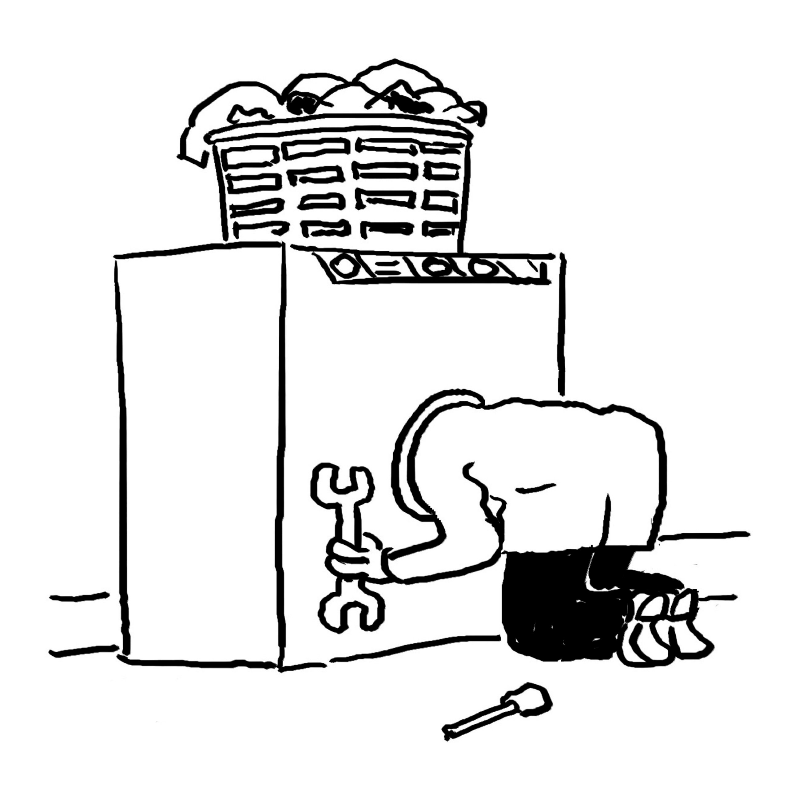 Electrical Appliance Repairer Fun Washing Machine Repairer - Etsy UK