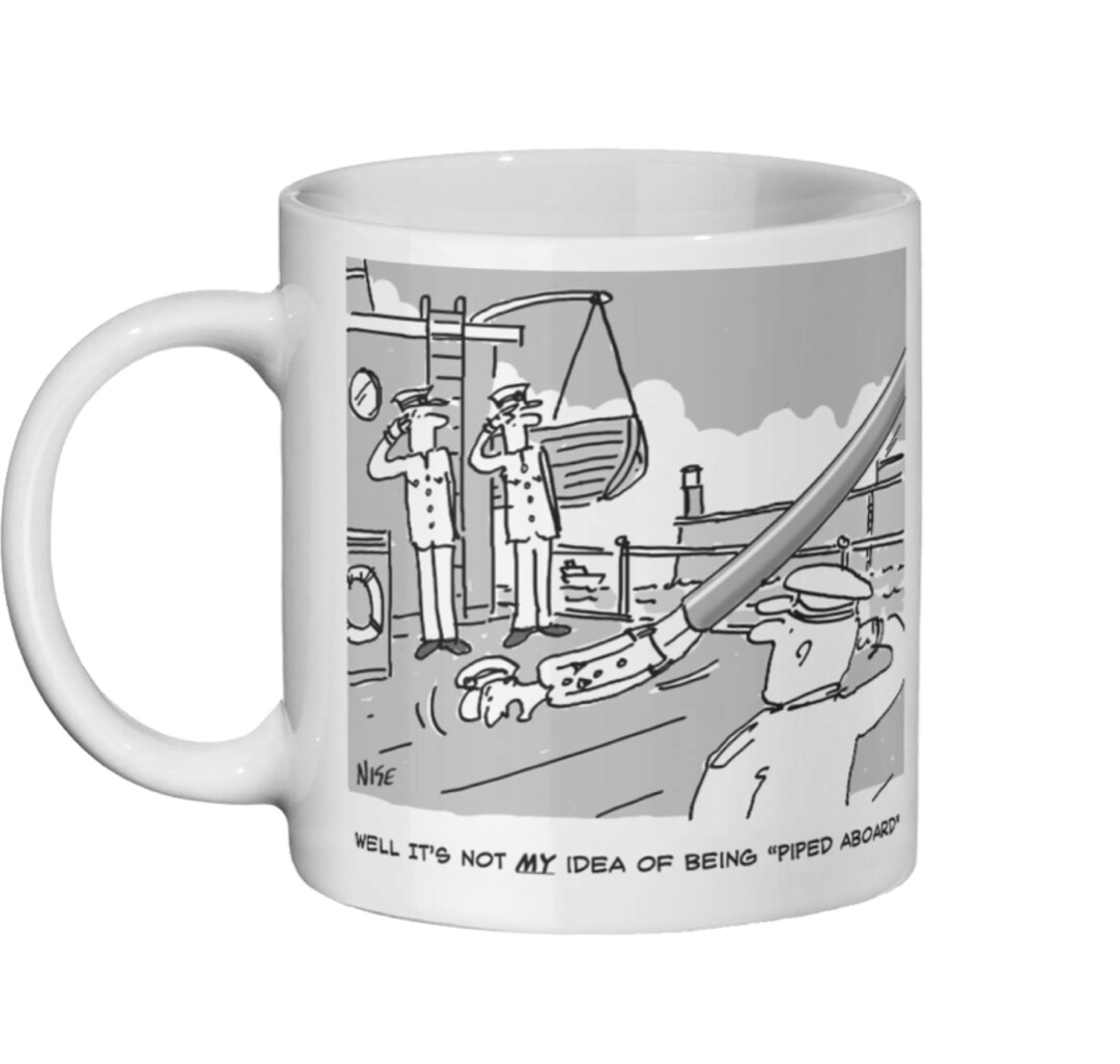 Royal Navy Sailors Piped Aboard Ceramic Mug 11oz - Etsy