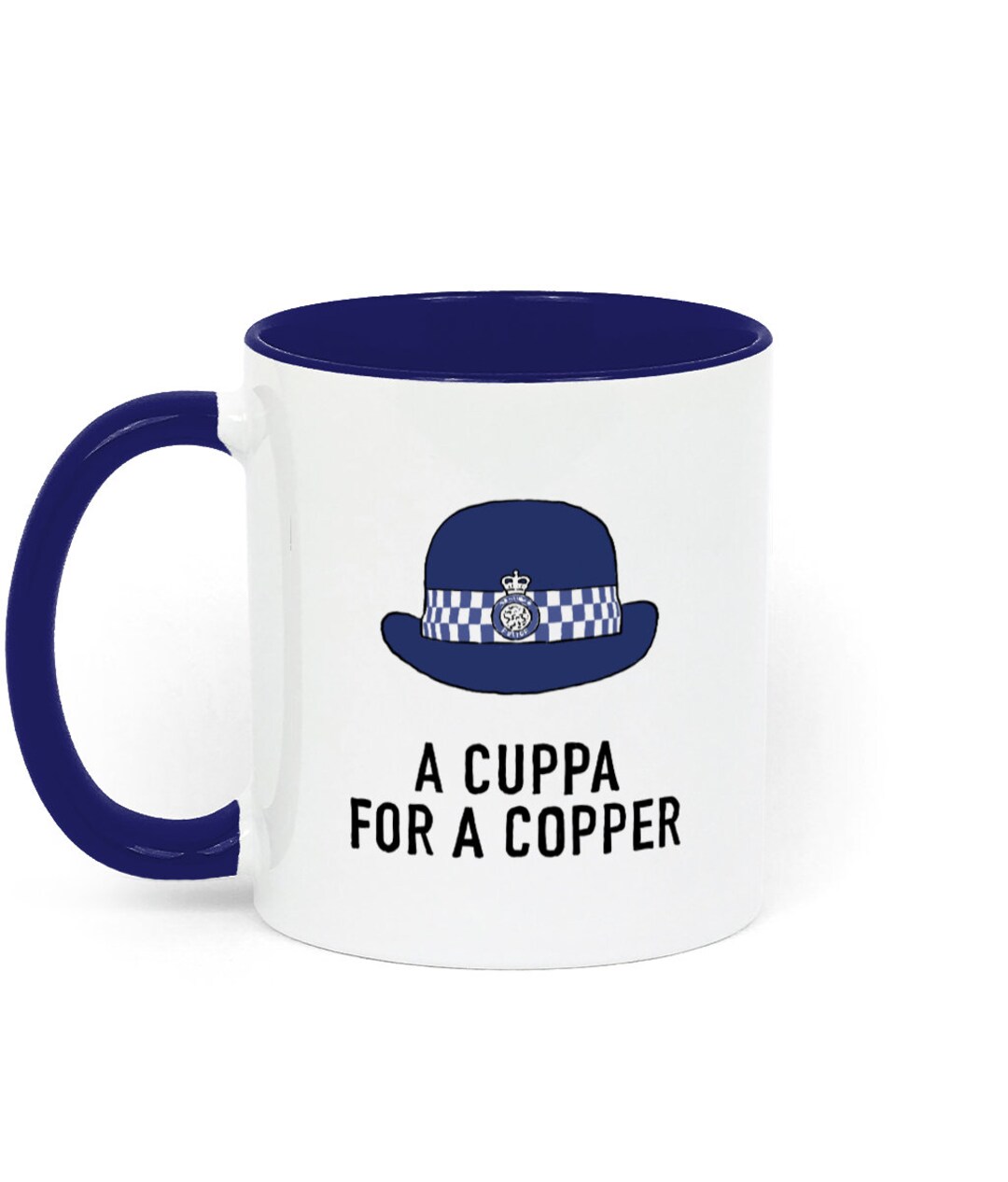 Female UK Police Mug With WPC Hat | Woman Police Constable Gift - Two ...