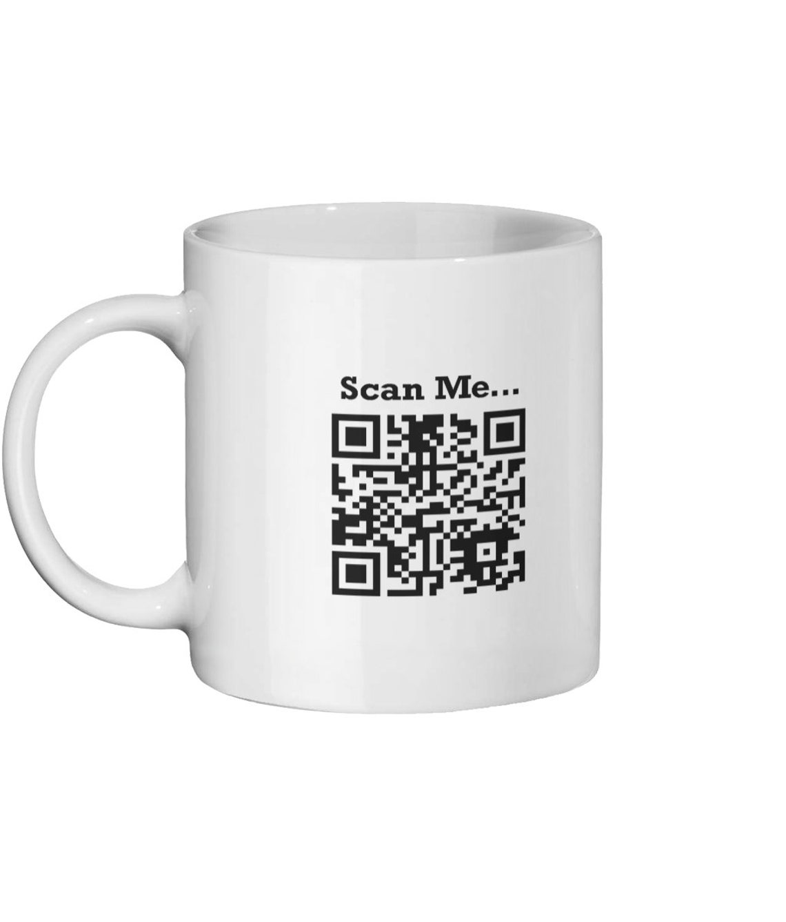 Your Choice of QR Code - Ceramic Mug - Etsy