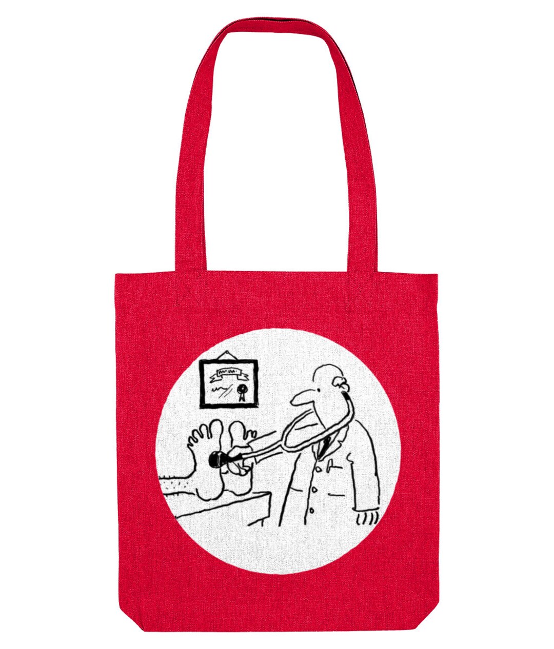 Doctor Checks the Feet of a Patient Westford Mill Promo - Etsy