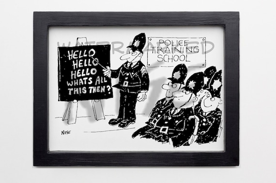 Funny Police Cartoons
