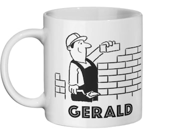 Personalised Birthday Card for a Bricklayer, Brickie, Builder - Etsy UK