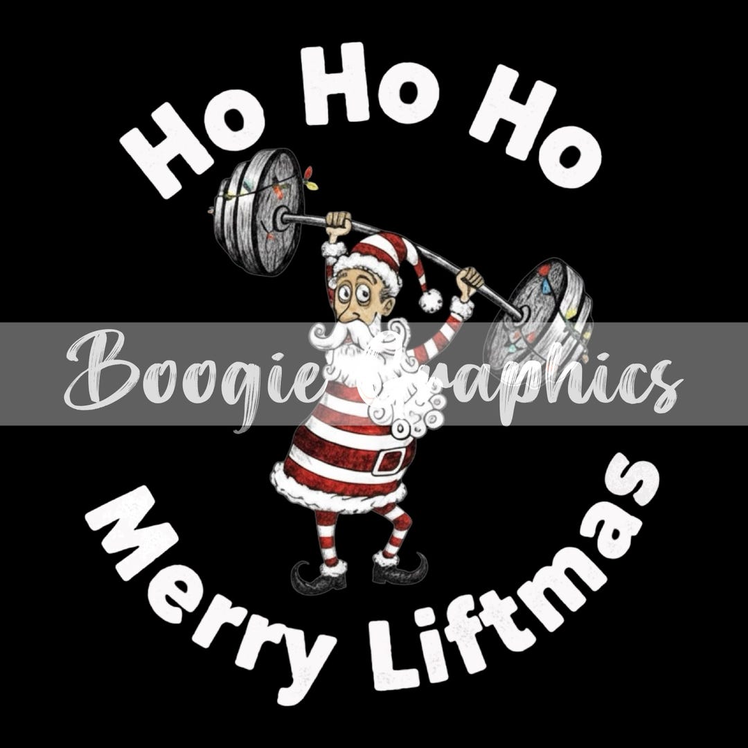 Corky Santa Liftmas Graphic - Etsy