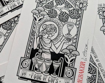 Temporary Tattoos A5 Includes 6 Designs by Esme Baker - Etsy