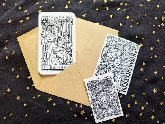 Choose Your Individual Card MINOR ARCANA Life Path Card - Etsy