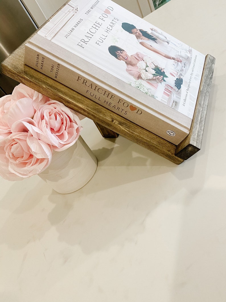 Rustic Cook Book Stand - Etsy