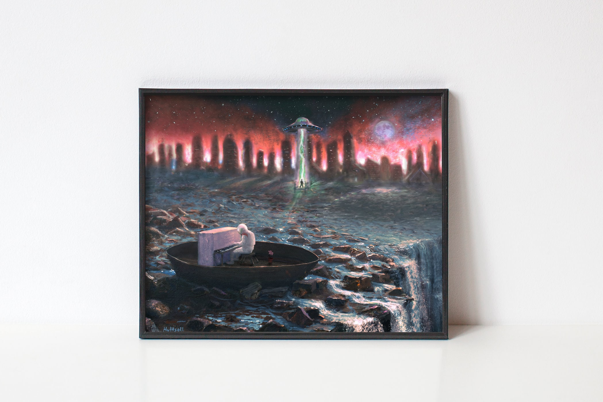 Prints Art & Collectibles Trippy Psychedelic Poster Surreal Science ...