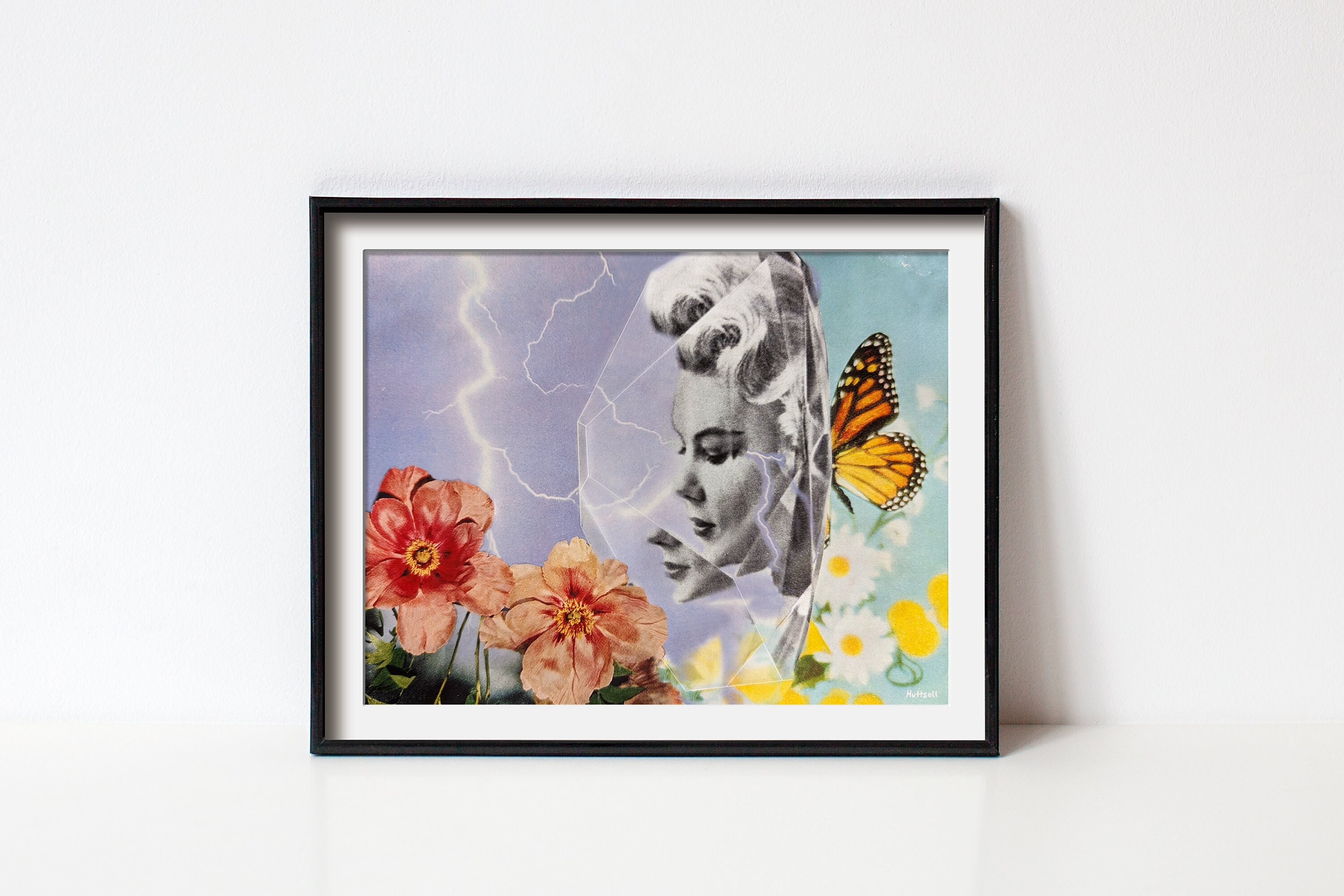 Surreal Collage Art - Retro Odd Art - Original Weird Stuff - Groovy ...