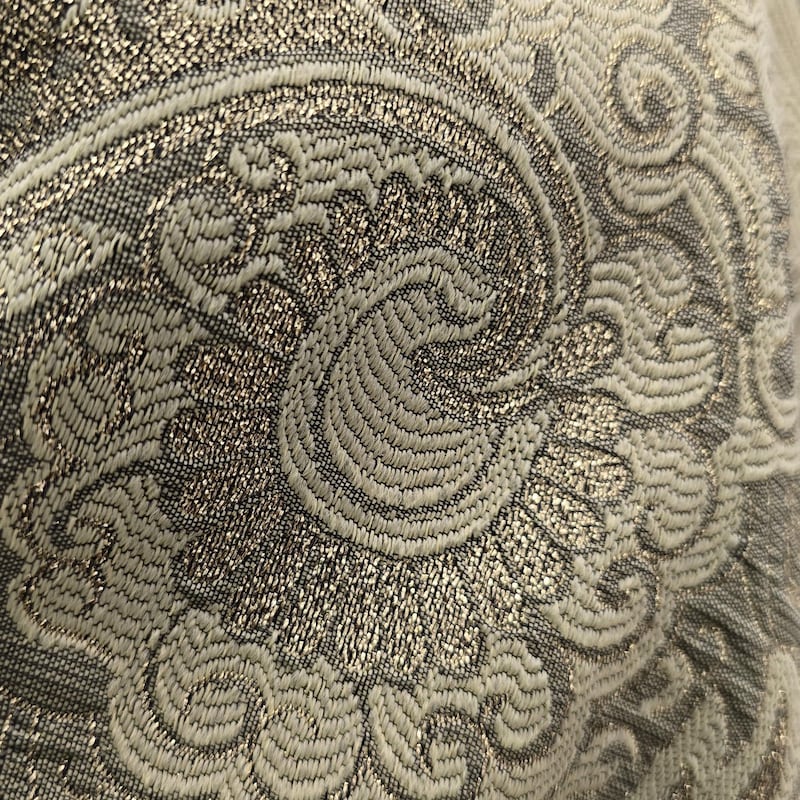 Metallic Paisley Brocade - Etsy