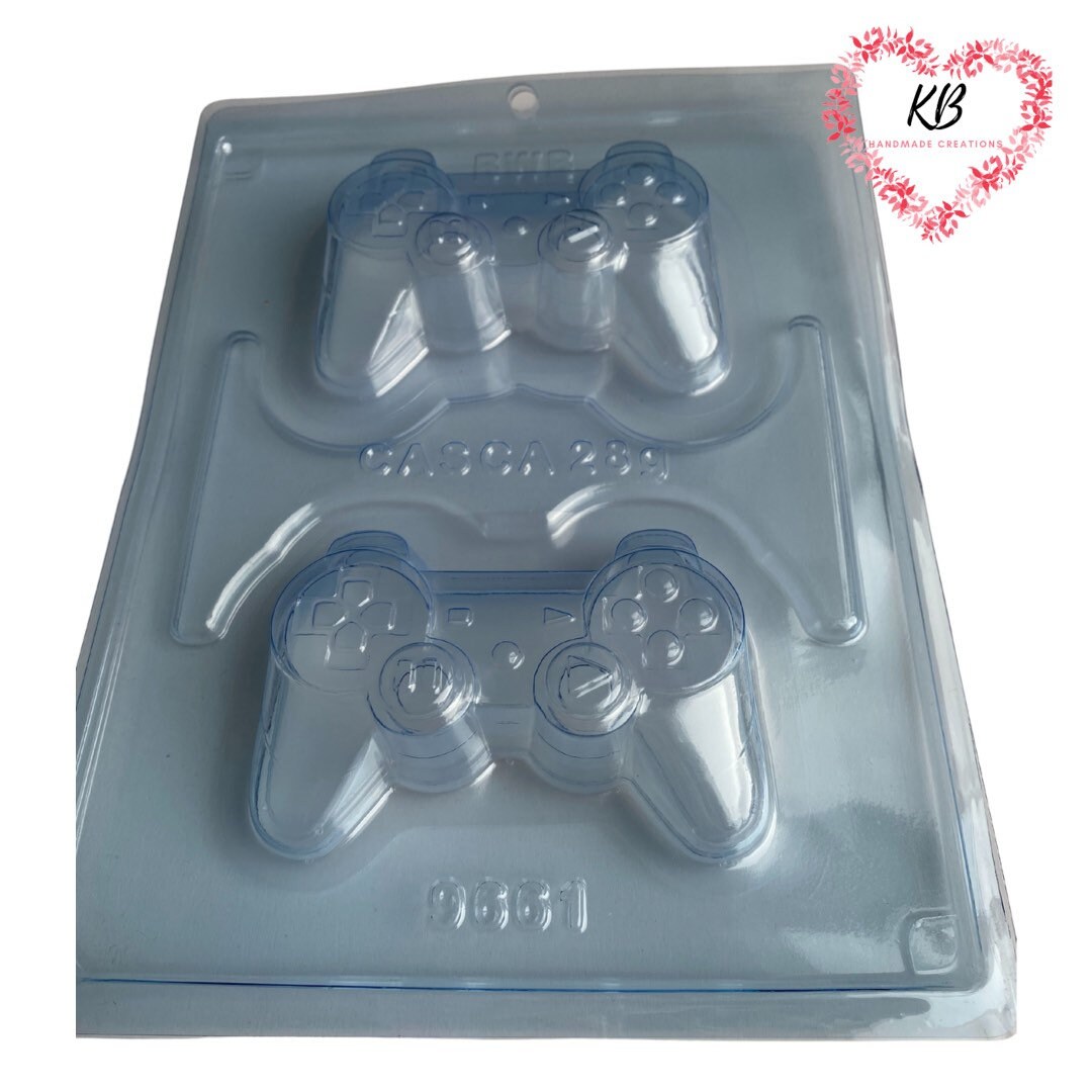 Small Joystick Mold Chocolate Video Game Controller 3 Piece Mold BWB ...