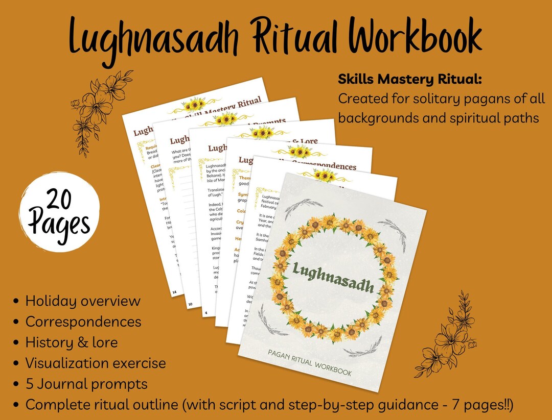 Lughnasadh Ritual Workbook, Lammas Ritual for Solitary / Eclectic ... Lughnasadh Ritual Workbook, Lammas Ritual for Solitary / Eclectic ...