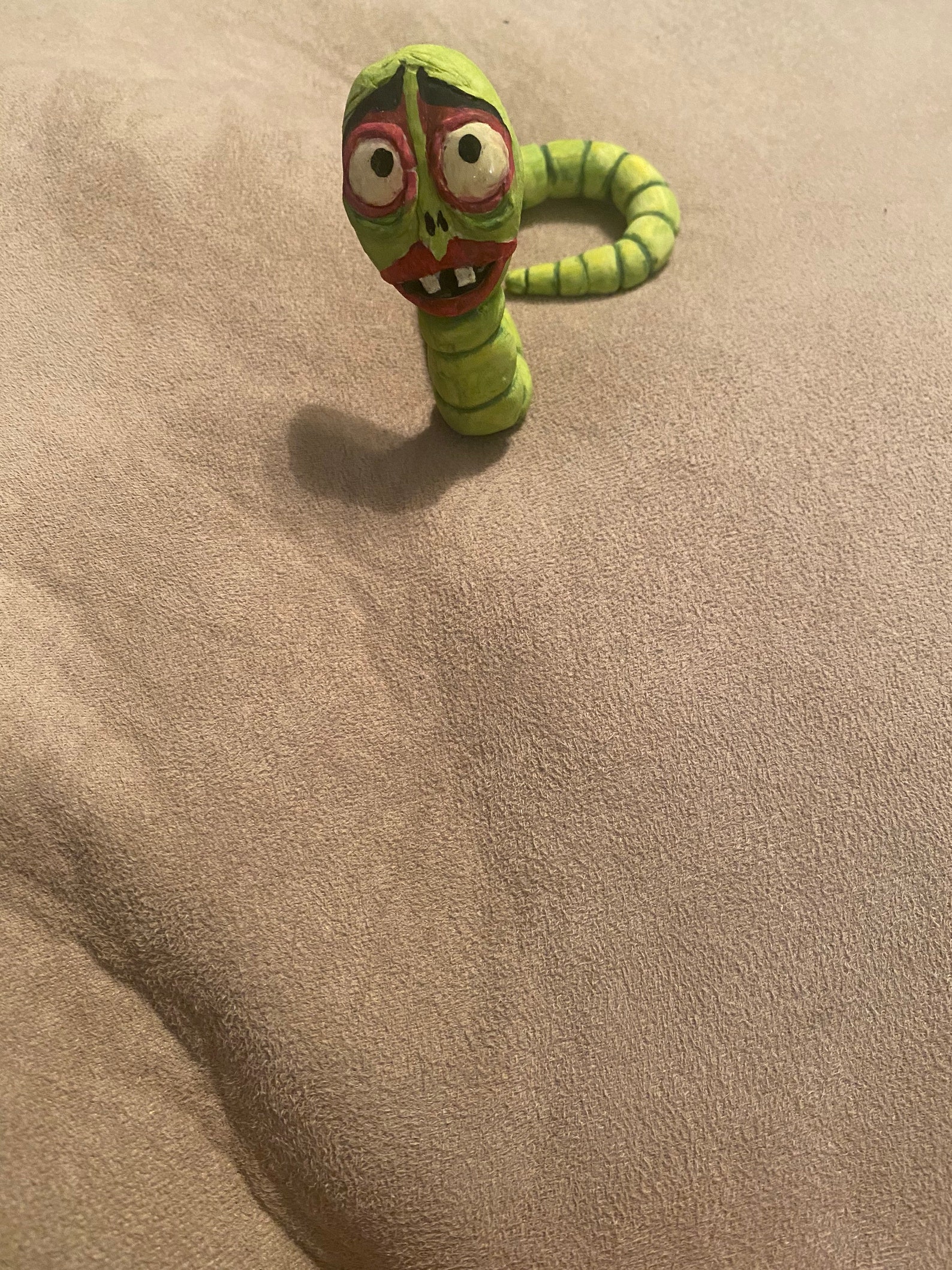 Tim Burtons The Corpse Bride figurine Maggot clay sculpture | Etsy