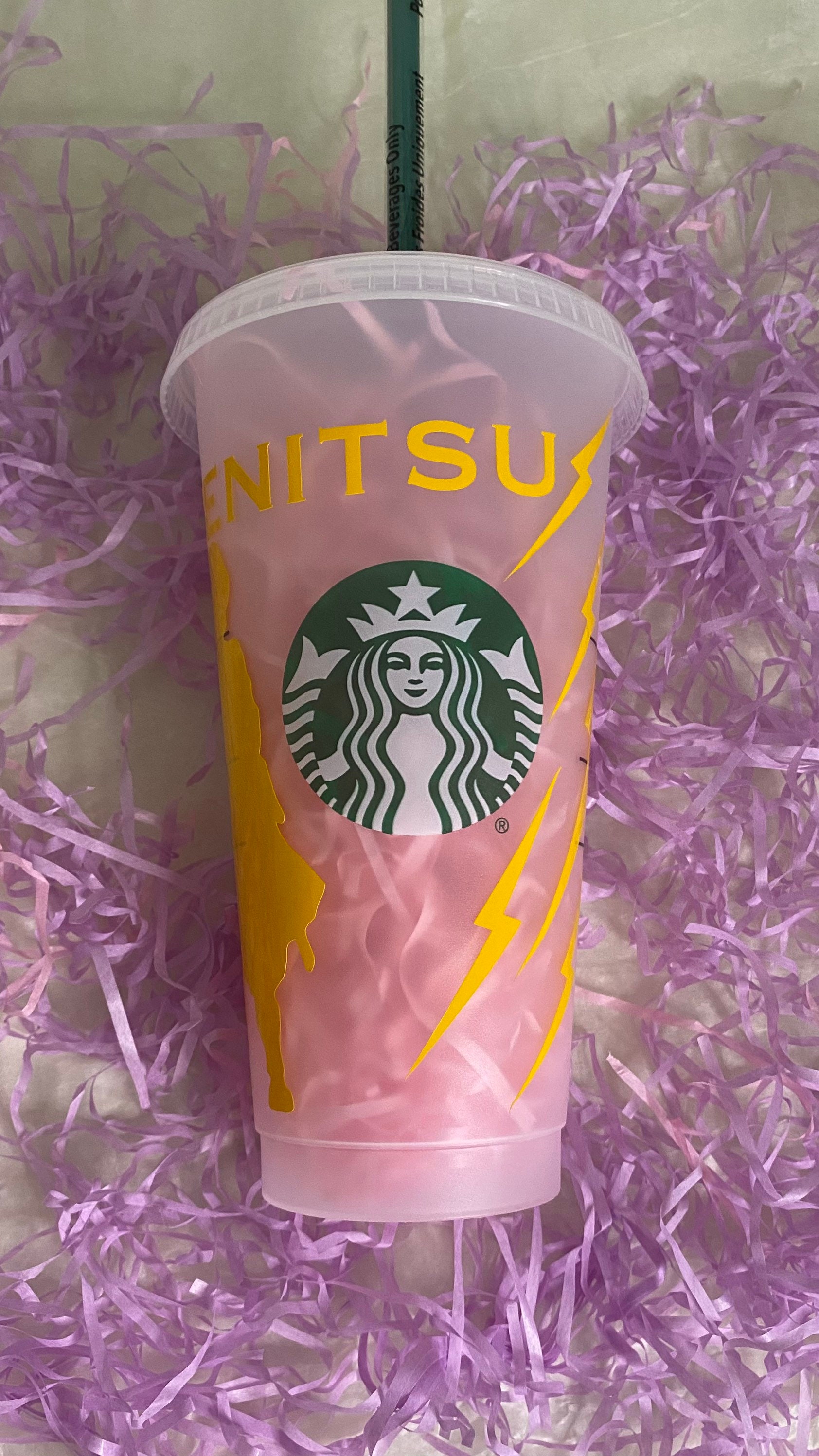 Anime Cold Cup| Lightning Design| - Etsy