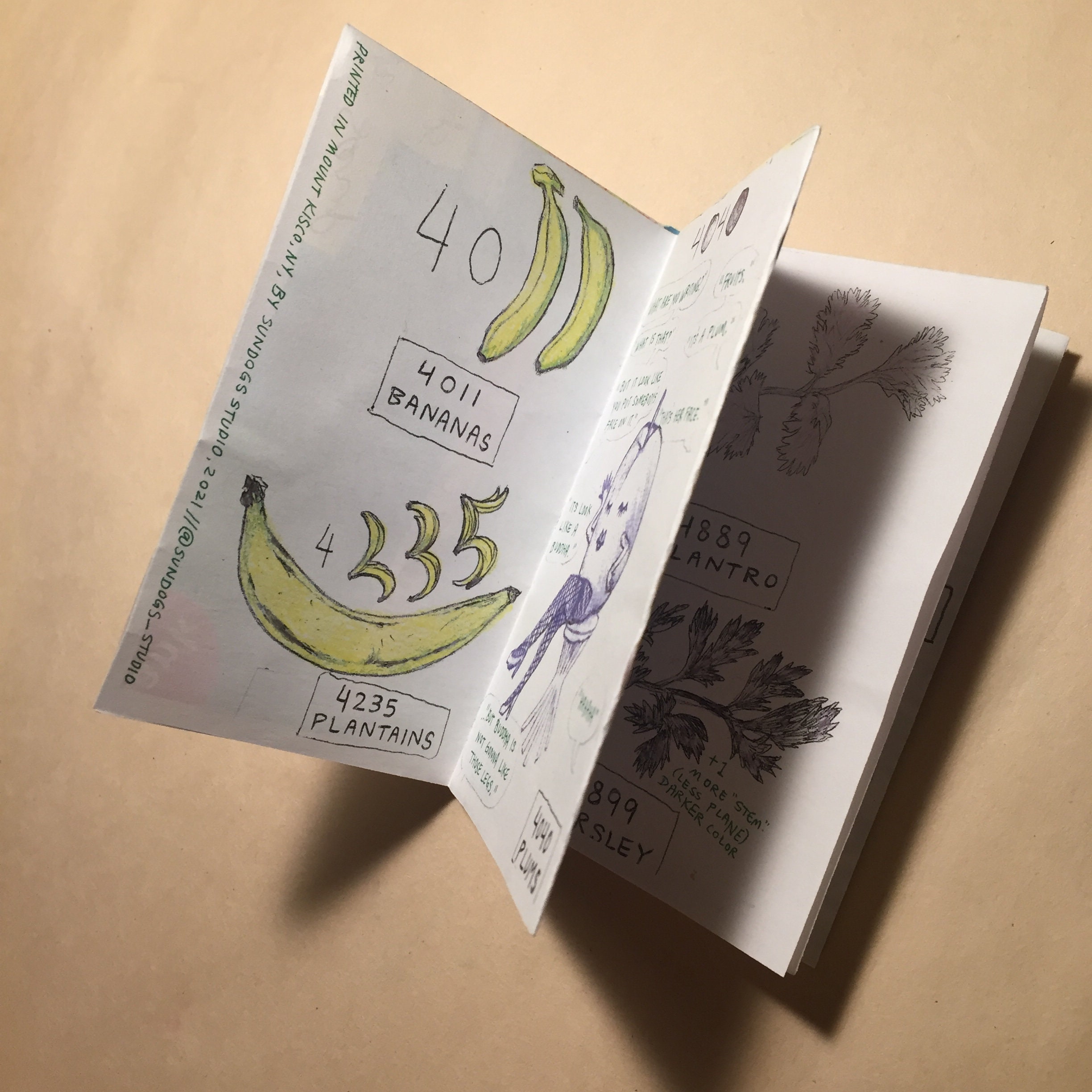 Zine: "PLU- Price Look-Up Numbers, illustrated" (Grocery Store Life ...