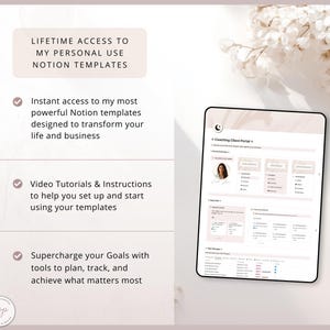 Notion Template Bundle All in One - Notion Business Planner Life ...