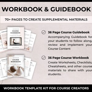 Ultimate Course Creator Template Bundle Slide Deck Workbook Sales Page ...