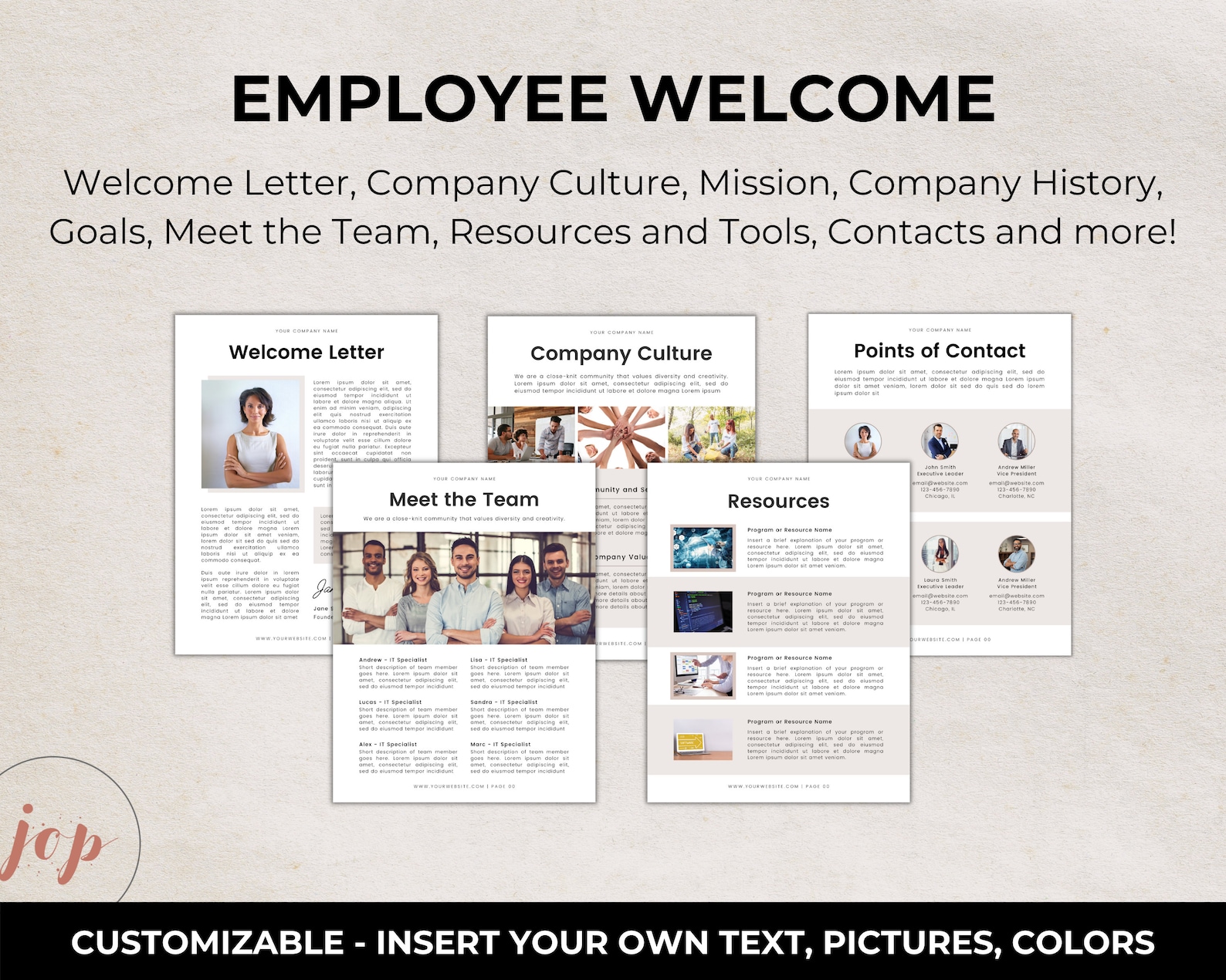 Employee Welcome Package Employee Onboarding Canva Template Etsy Canada employee-welcome-package-employee-onboarding-canva-template-etsy-canada