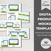Online Course Mockup Templates Digital Product Tech Mockups Canva ...