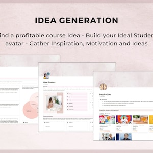 Notion Template Online Course Planner - Course Creator - Online Course ...