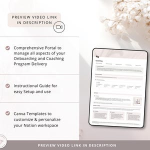 Coaching Client Portal Notion Template, Coach Client Onboarding in Notion Template for Coaches ...