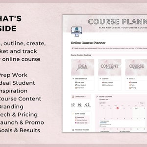 Notion Template Online Course Planner - Course Creator - Online Course ...