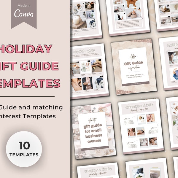Gift Guide Template - Etsy