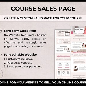 Ultimate Course Creator Template Bundle Slide Deck Workbook Sales Page ...
