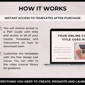 Ultimate Course Creator Template Bundle Slide Deck Workbook Sales Page ...