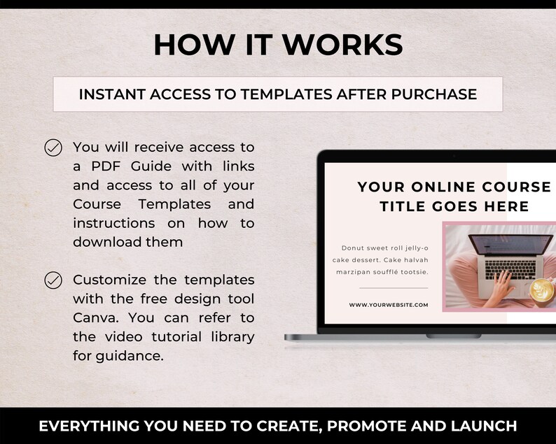 Ultimate Course Creator Template Bundle Slide Deck Workbook - Etsy
