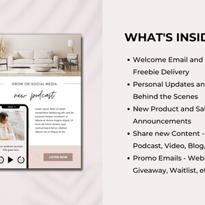 Coach Email Marketing Canva Template Bundle Newsletter Canva Templates ...