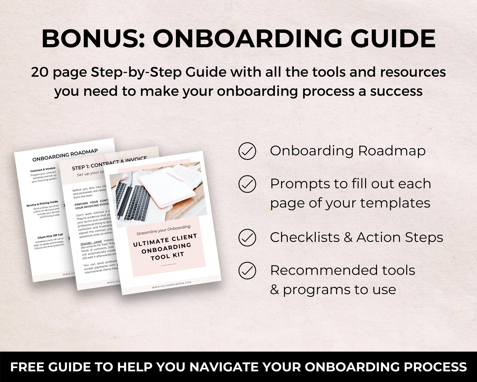 Client Onboarding Canva Template Bundle Client Welcome - Etsy