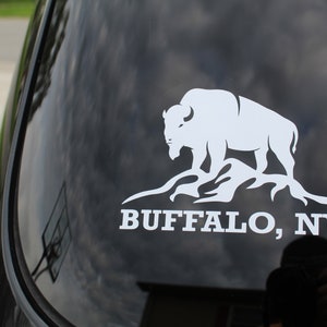 Buffalo Ny Car Window Decal - Etsy