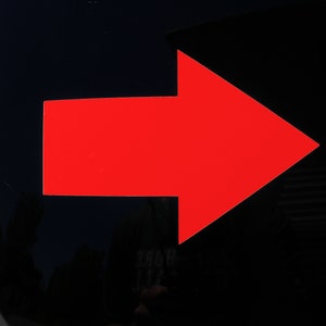 Arrow Vinyl Decal, (right, Left, Up, Down) Car, Window, Laptop, Oracal ...