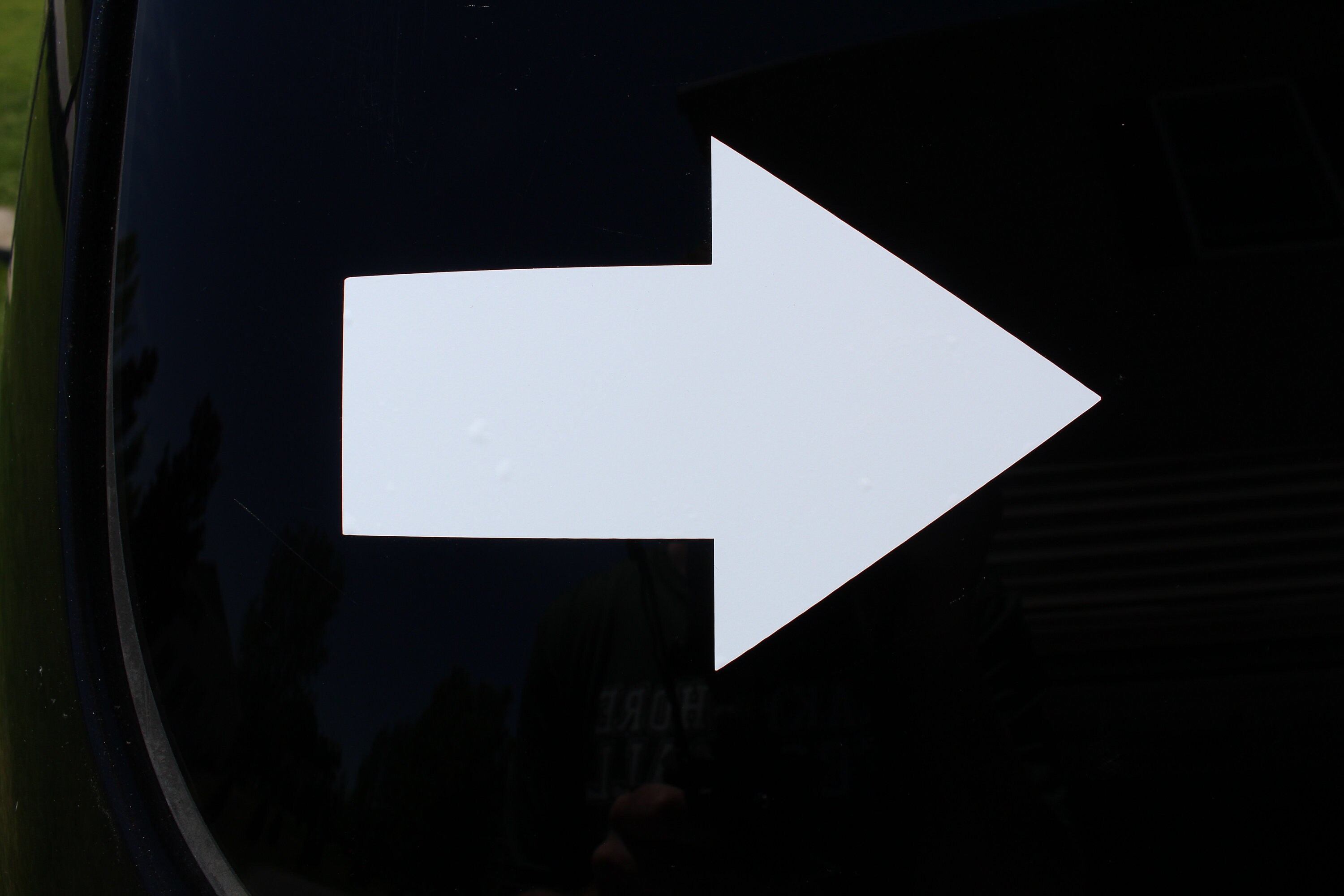 Arrow Vinyl Decal right Left Up Down Car Window | Etsy