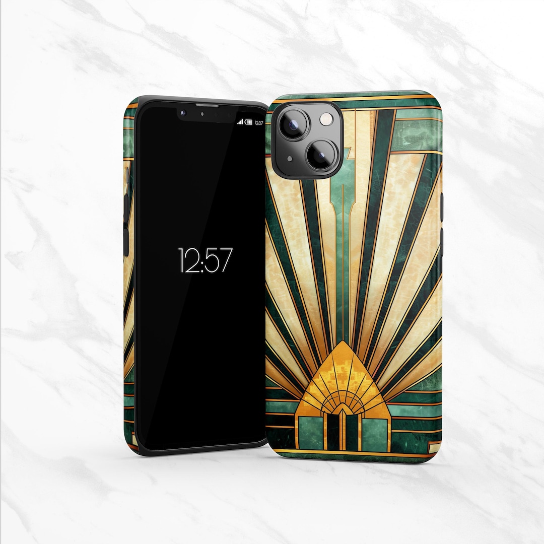 Art Deco Glamor Inspired Cell Phone Case Tough Vintage Design | iPhone ...