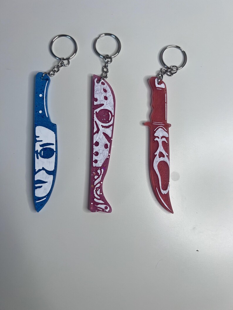 Horror Icon Keychains, Slasher Icons, Horror Movie Characters ...
