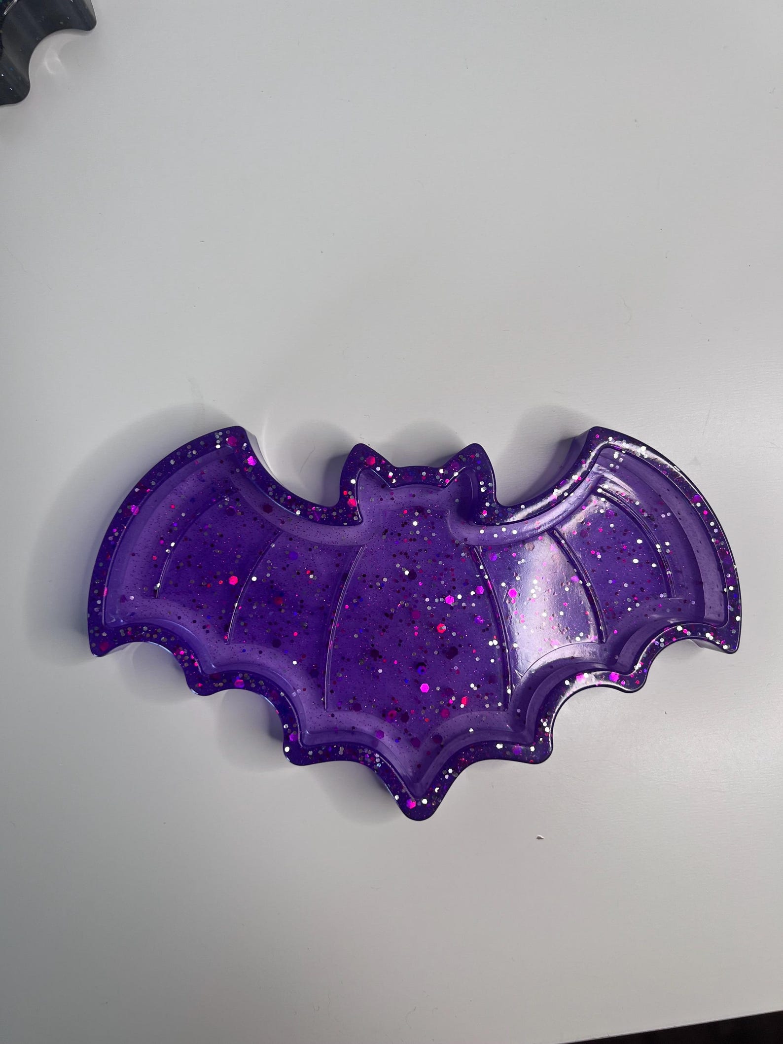 Bat Trinket Dish, Halloween Holder, Bat Organizer Dish - Etsy