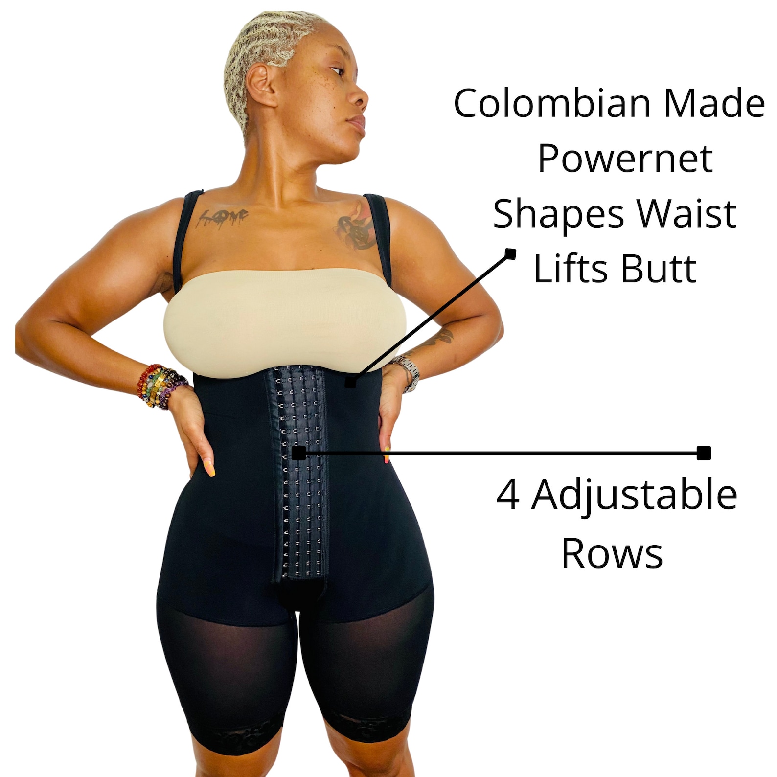Curvy Girl Shaper Faja | Double BBL Small Waist Large Curvy Bottom Faja ...