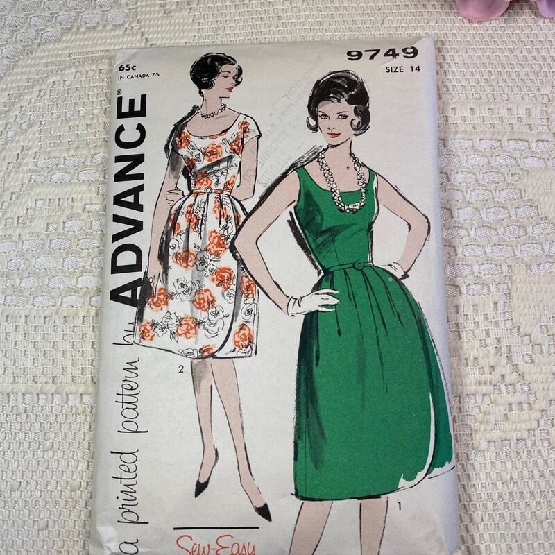 1960s Dress Pattern - Etsy