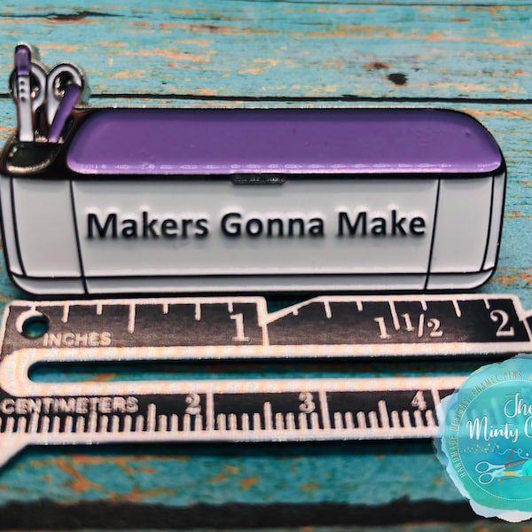 Maker Enamel Pin - Etsy