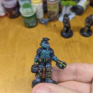 Colonial Space Explorer XB-MA-RI-A | Papsikels | 3D Printed Miniature ...