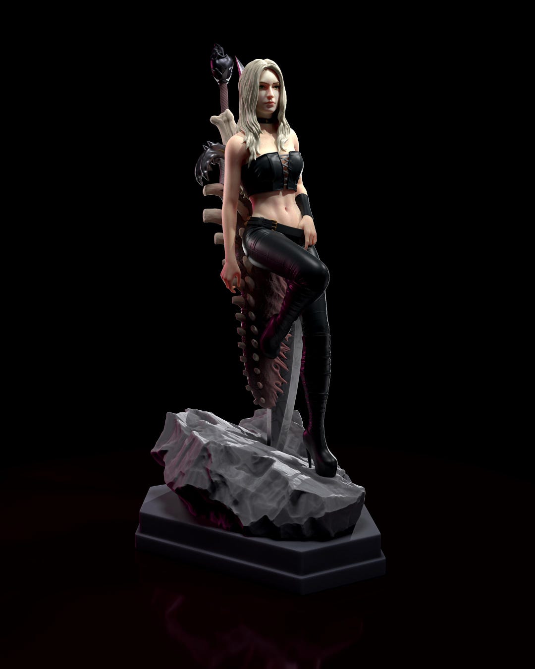 Trish From Devil May Cry 4 DMC4 fan Art Full Model or Bust Miniature ...