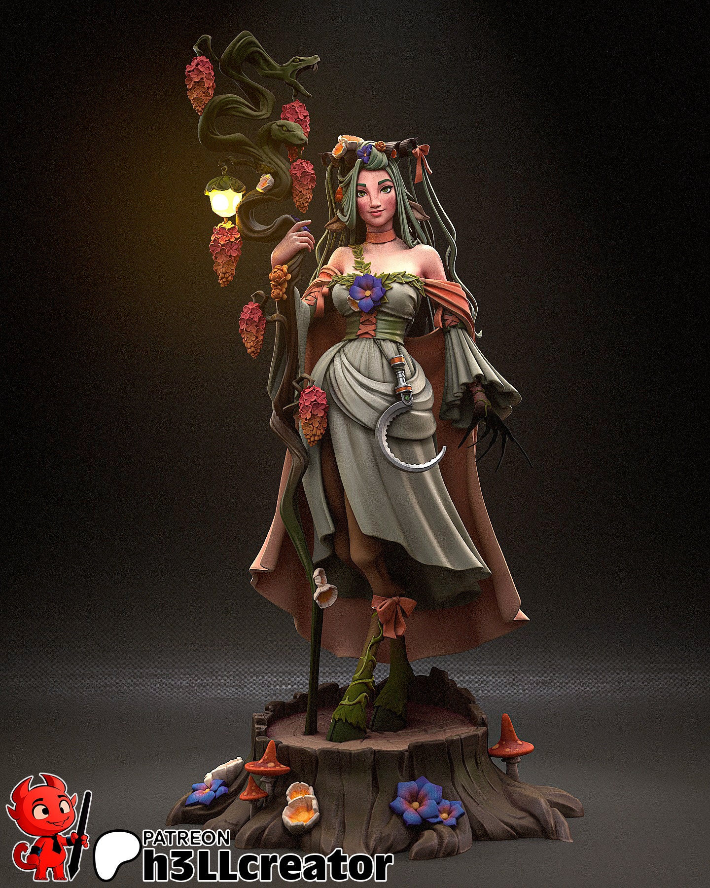 Fearne From Critical Role - Bell's Hells (fan Art) | Miniature Scale 1: ...